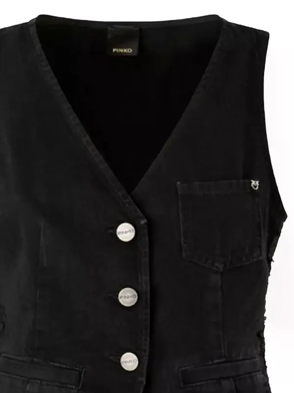 Pinko Buttoned Pocket Waistcoat