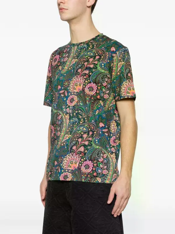 Etro Paisley-pattern T-shirt