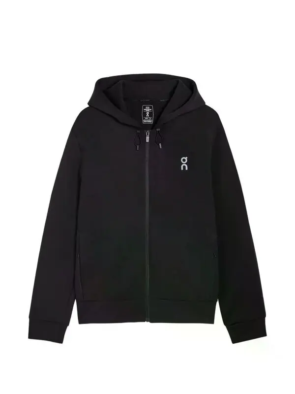 On Zipped Hooded Sweatshirt