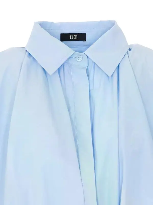 ELEH Button Balloon-effect Shirt