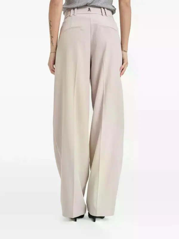Patrizia Pepe Pleated Wide Leg Trousers