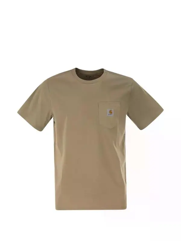 Carhartt Work In Progress Short-sleeve Pocket T-shirt - Neutrals