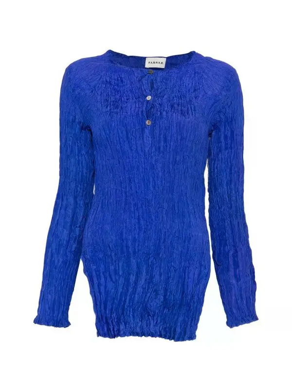 P.a.r.o.s.h Button Blouse - Blue