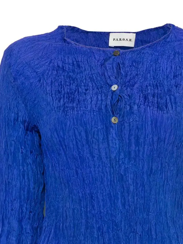P.a.r.o.s.h Button Blouse - Blue