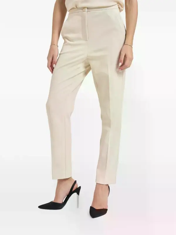Patrizia Pepe Tailored Trousers With Button Detail