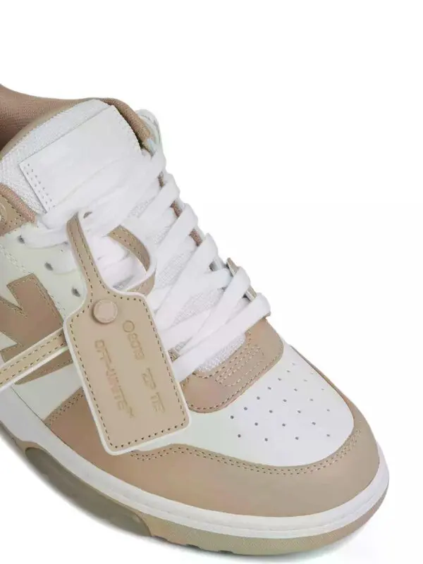 Off-White Out Of Office Leather Sneakers