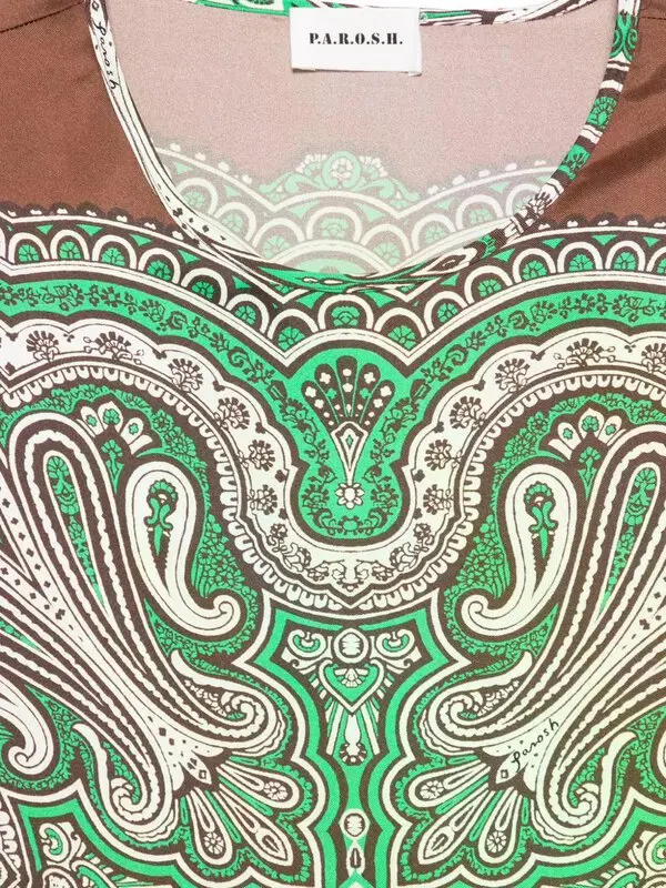 P.a.r.o.s.h Paisley Print Blouse