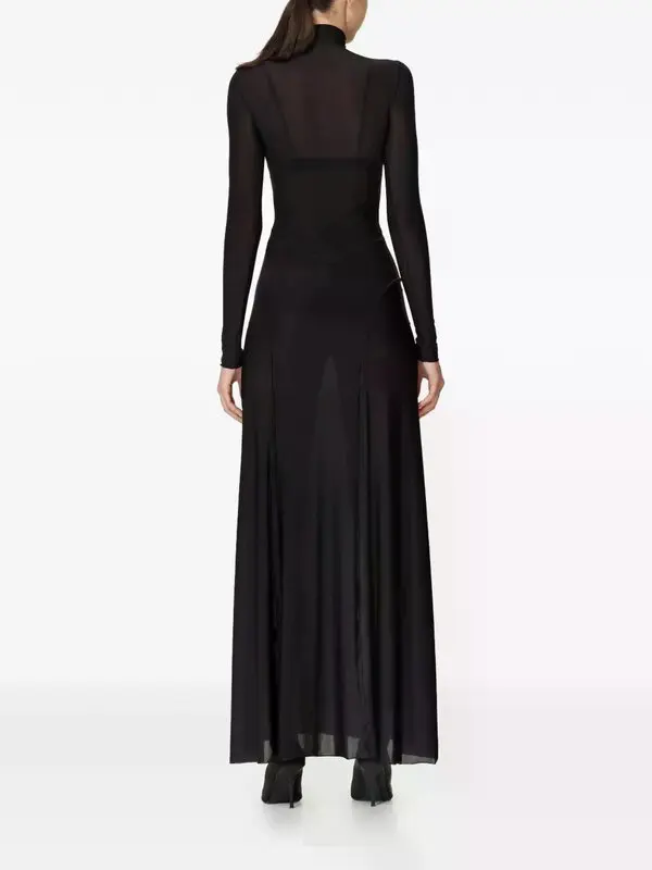 MIA PECULIAR Side-split Maxi Dress