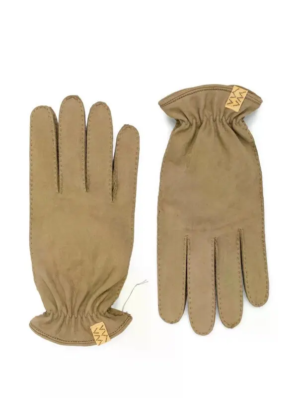 Visvim Leather Gloves - Neutrals