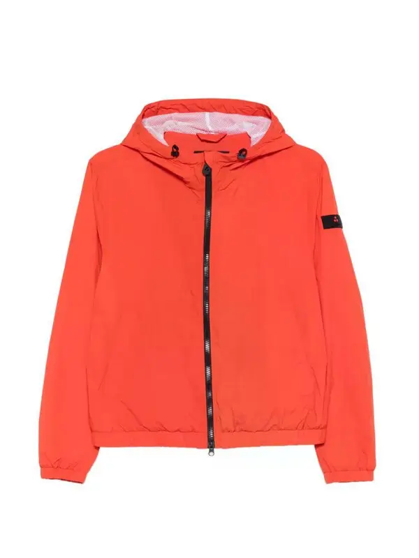 Peuterey Hooded Zip-up Jacket - Orange