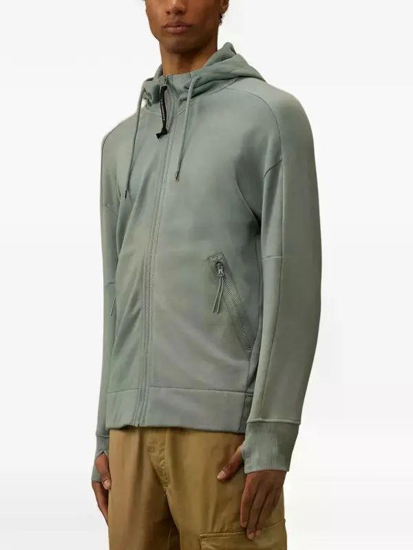 C.P. COMPANY Zip-fastening Hoodie - Blue