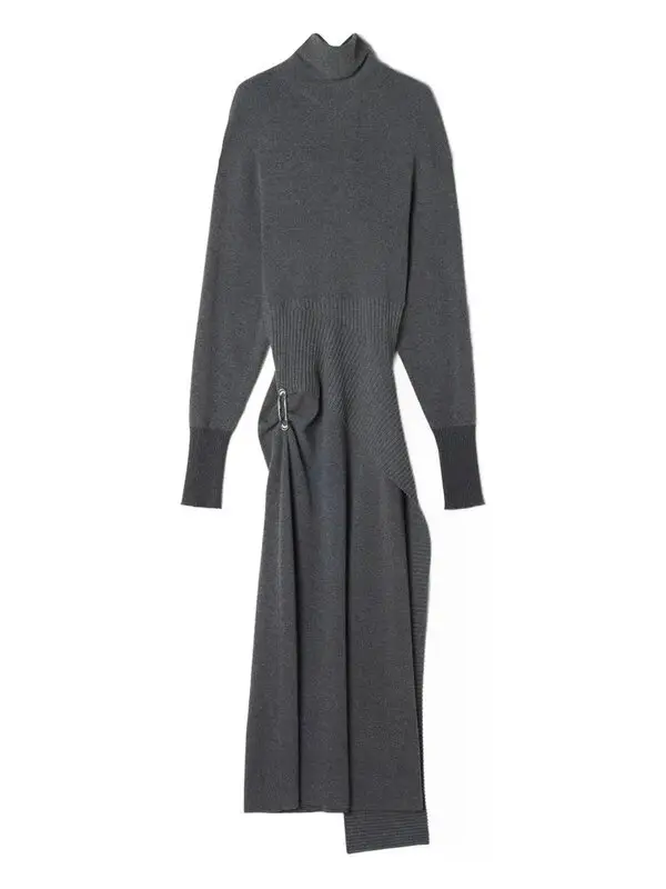 LANVIN Long-sleeve Maxi Sweater Dress
