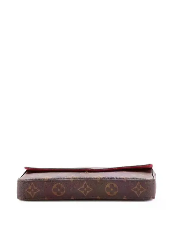 LOUIS VUITTON Felicie Pochette Monogram Canvas - Brown