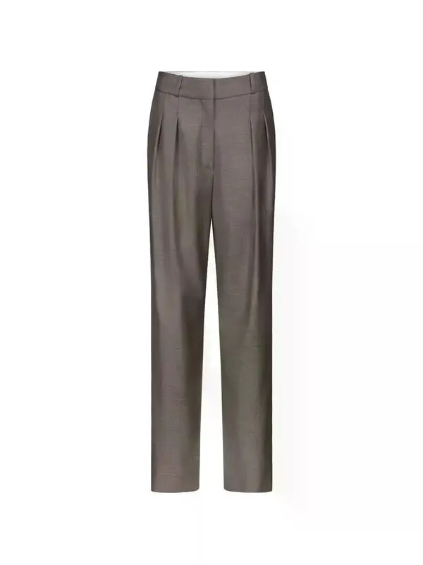 Loulou De Saison Sbiru Tailored Trousers - Brown