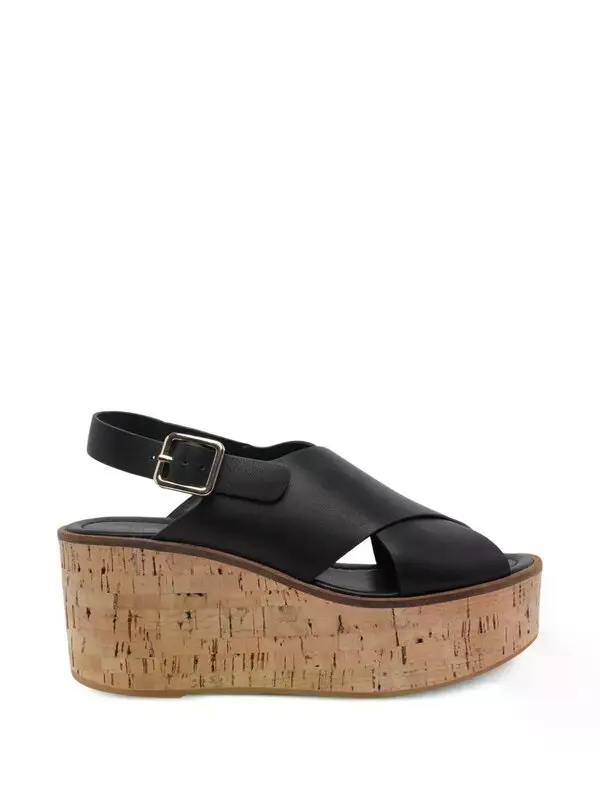 PALOMA BARCELO Buckle-strap Wedge Sandals