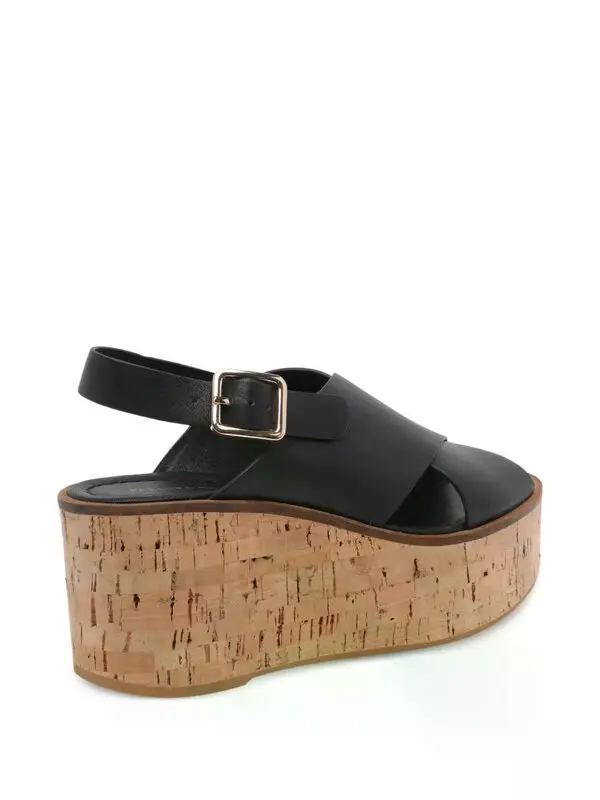 PALOMA BARCELO Buckle-strap Wedge Sandals