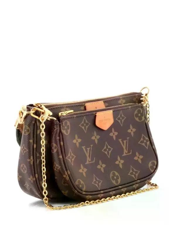 LOUIS VUITTON Multi Pochette Accessoires Monogram Canvas Crossbody Bag