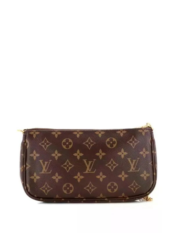 LOUIS VUITTON Multi Pochette Accessoires Monogram Canvas Crossbody Bag