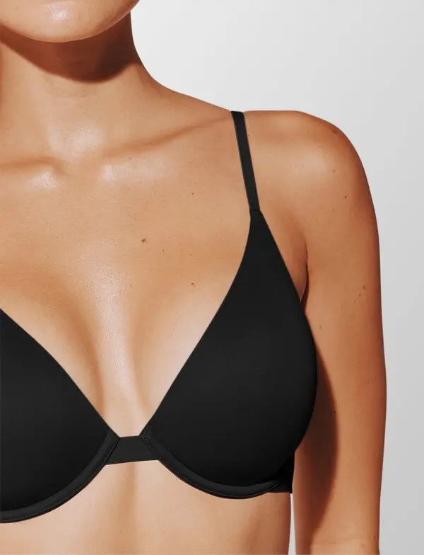 THIRDLOVE Zero Edge™ Plunge Bra - Black