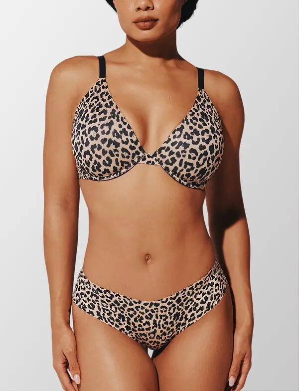 THIRDLOVE Zero Edge™ Contour Bra - Leopard