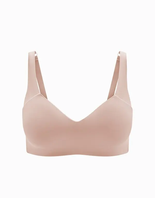 THIRDLOVE Comfortstretch Smoothing Wireless Bra - Petal