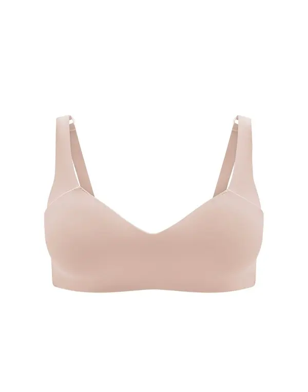 THIRDLOVE Comfortstretch Smoothing Wireless Bra - Petal