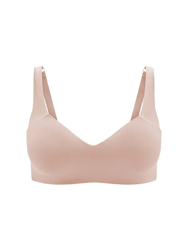 THIRDLOVE Comfortstretch Smoothing Wireless Bra - Petal
