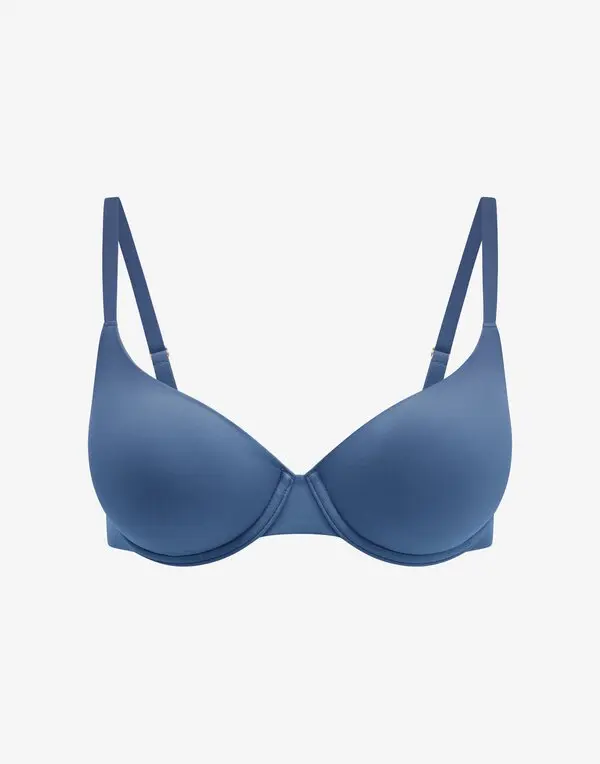 THIRDLOVE Comfortstretch Back Smoothing T-shirt Bra - Vintage Blue