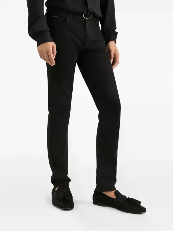 Dolce & Gabbana Patch-appliqué Jeans