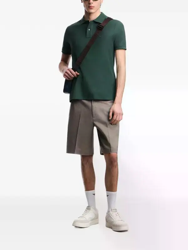 Emporio Armani Slim-fit Piqué Polo Shirt