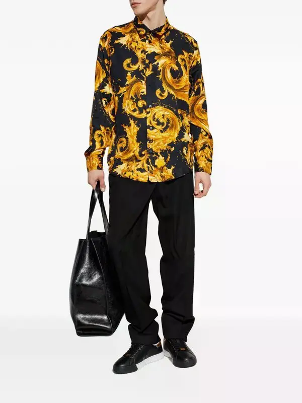 Versace Baroque-print Shirt