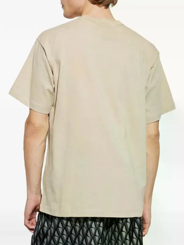 Versace Logo-detail T-shirt - Neutrals