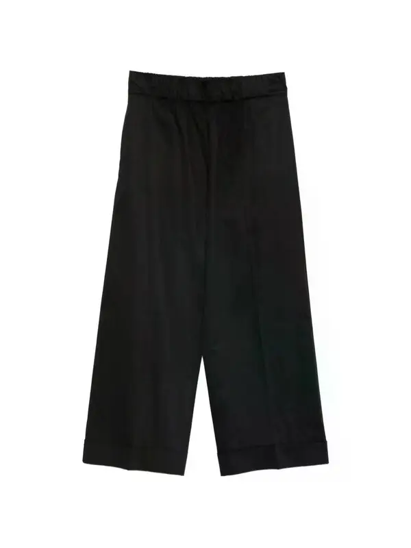 D.exterior Cropped Wide Leg Trousers