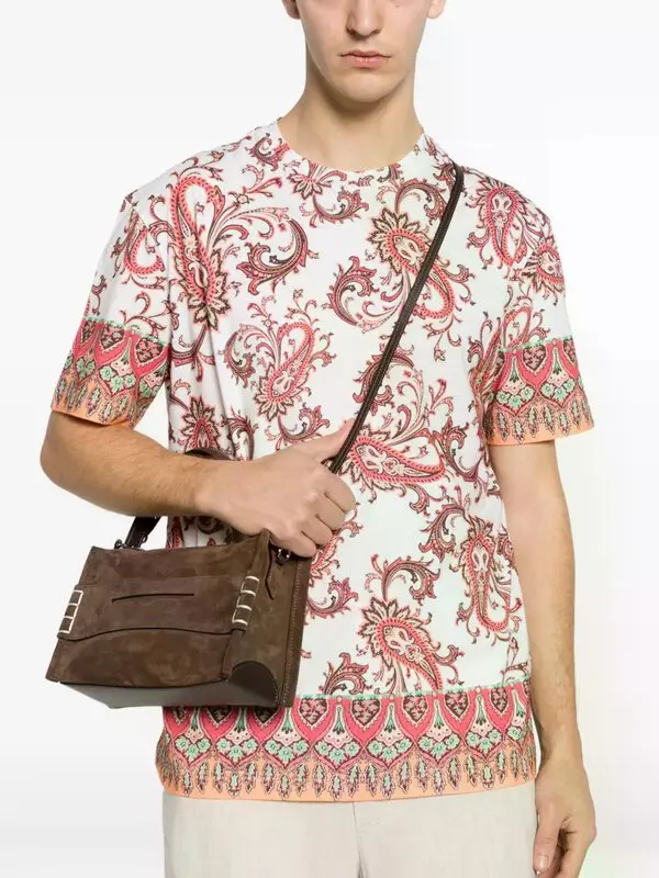 Etro Paisley Trim T-shirt