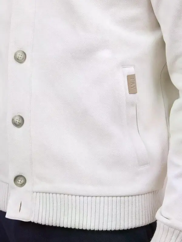 FAY Button Pocket Jacket - Neutrals
