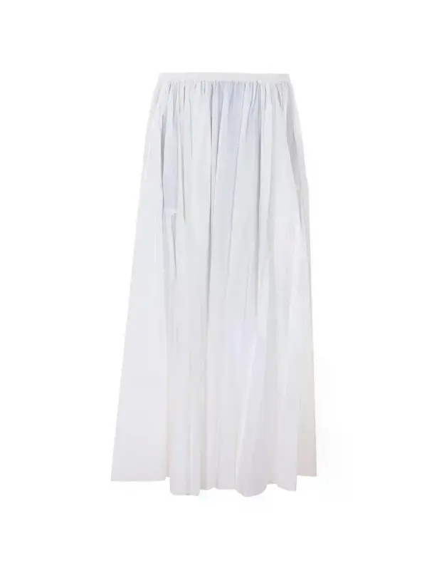 ELEH Ruched-effect Maxi Skirt