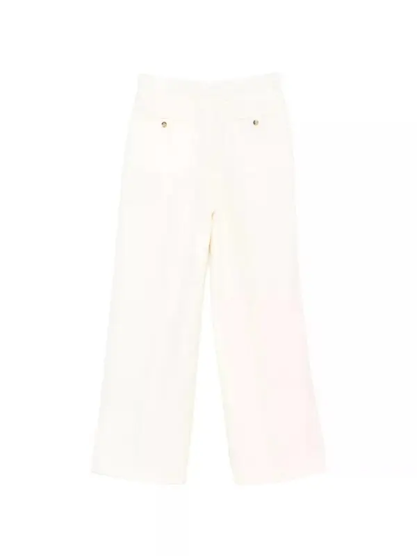 Ami Low Waist Wide Leg Trousers
