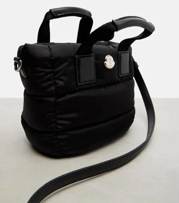 Moncler Caradoc Micro Down Tote Bag - Black