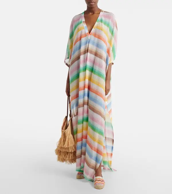 Missoni Elle Zigzag Lame Espadrilles