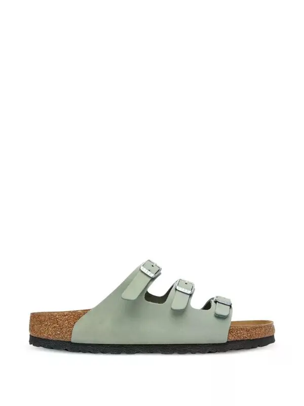 BIRKENSTOCK Adjustable Strap Leather Sandals