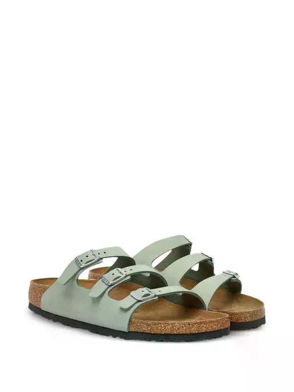 BIRKENSTOCK Adjustable Strap Leather Sandals