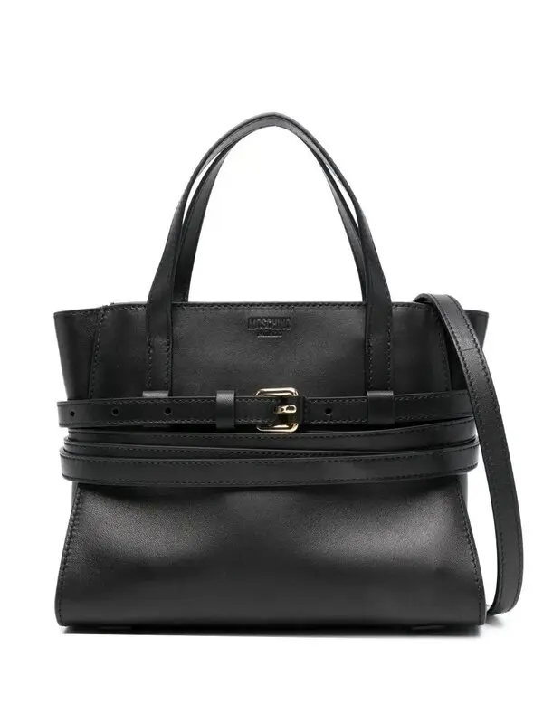 Moschino Buckle-strap Tote Bag