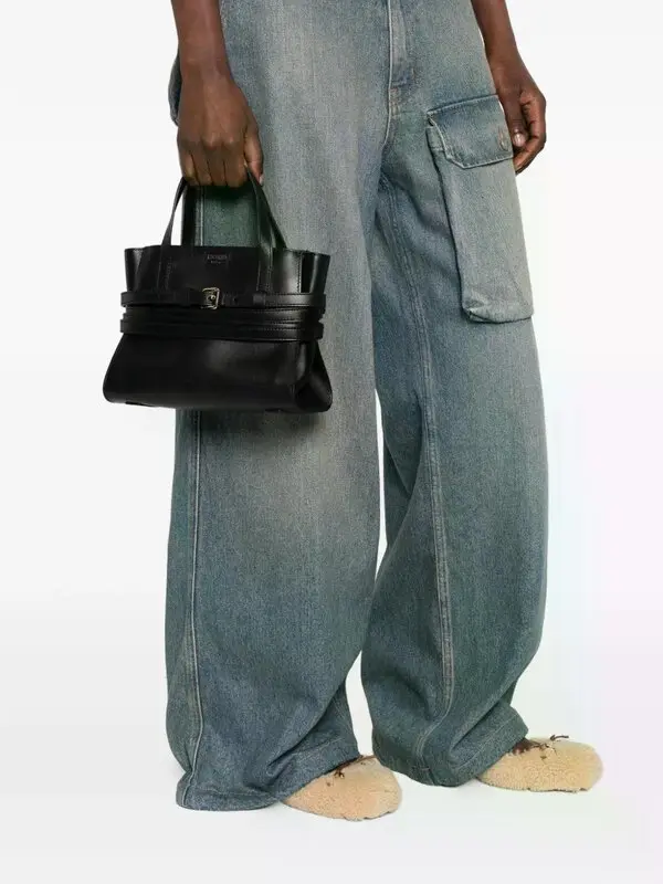 Moschino Buckle-strap Tote Bag
