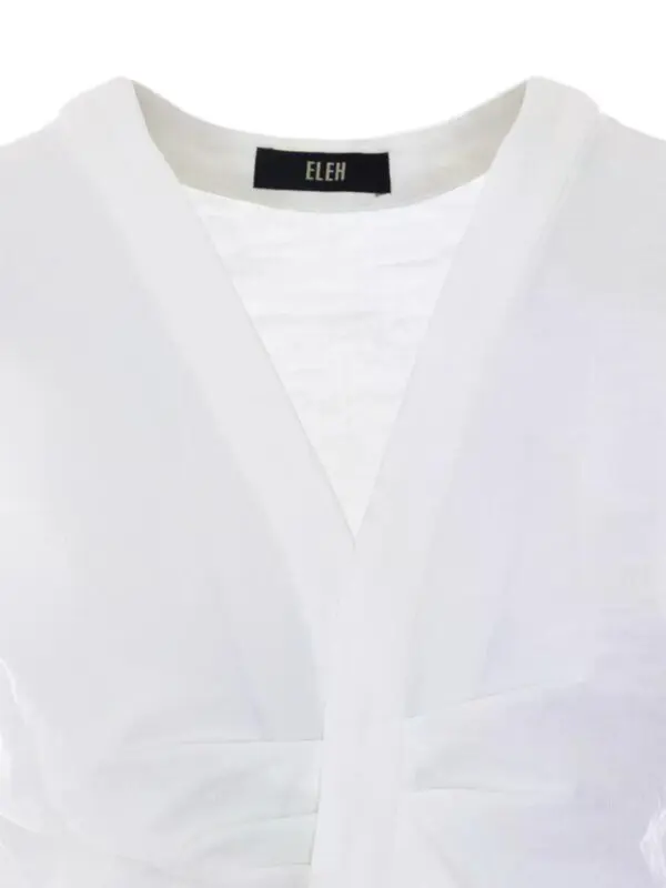 ELEH Asymmetric Draped Top