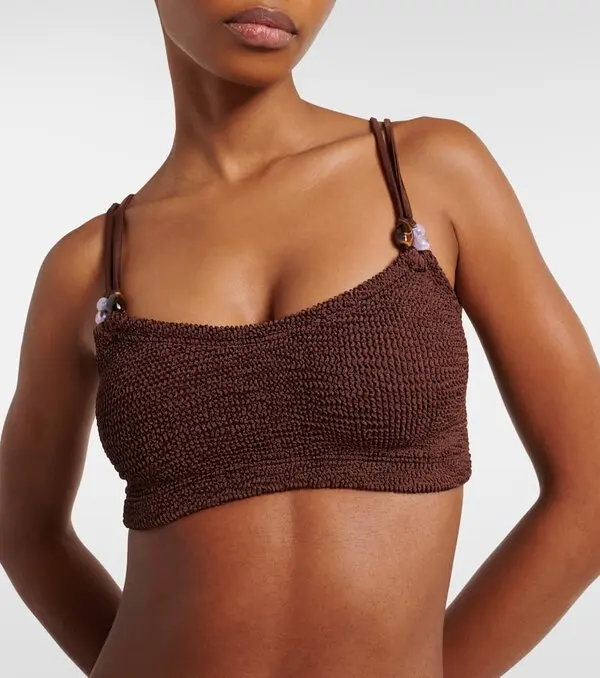 Hunza G Cassie Embellished Bikini