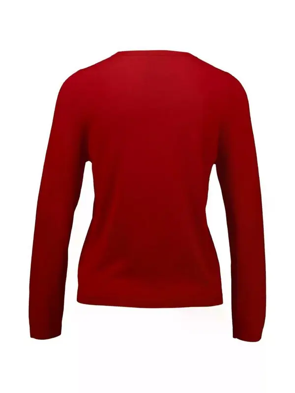 ALLUDE Round-neck Knitted Sweater
