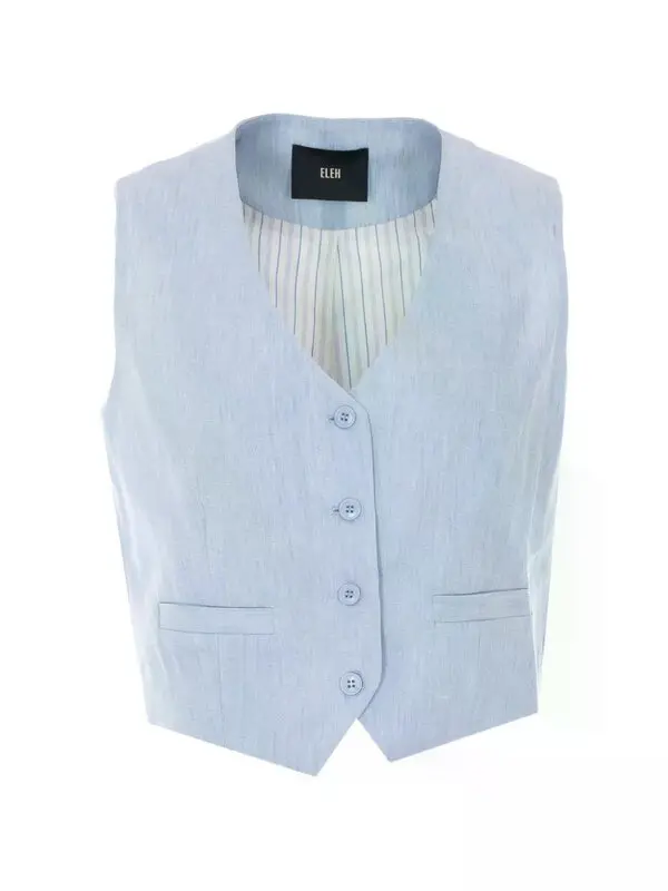 ELEH V-neck Button Waistcoat