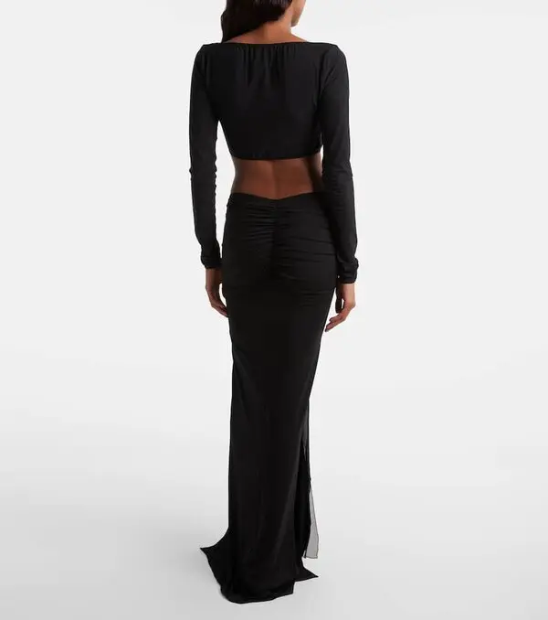 NENSI DOJAKA Carnation Maxi Skirt