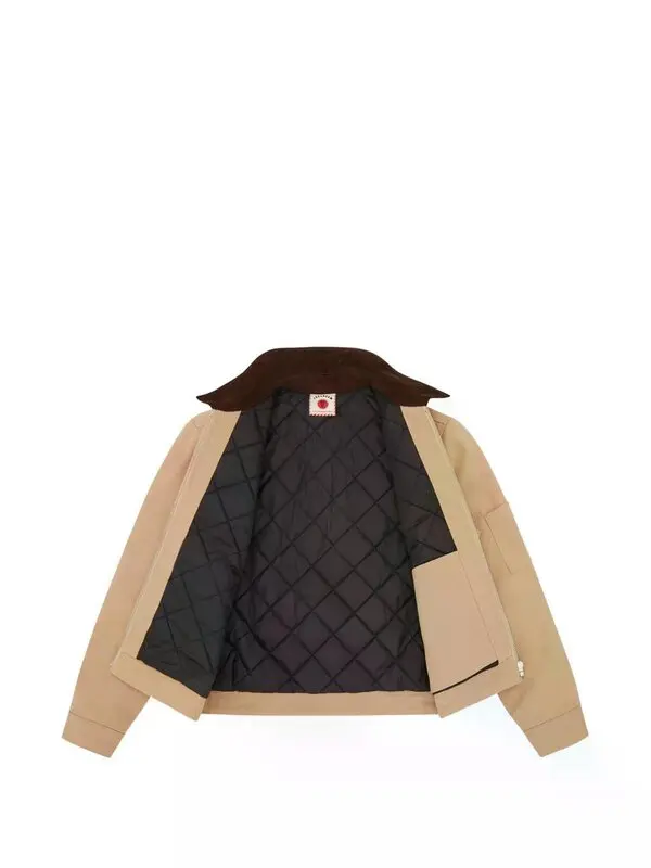 ICECREAM Appliquéd Corduroy-collar Jacket