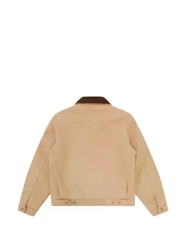 ICECREAM Appliquéd Corduroy-collar Jacket